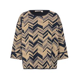 Masai Shirt 'MaBriella' Damen Gr&ouml;&szlig;e XL beige / dunkelblau