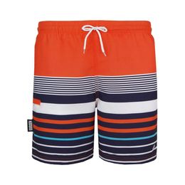 GUGGEN Mountain Badehose Bunt in Orange | Gr.: L