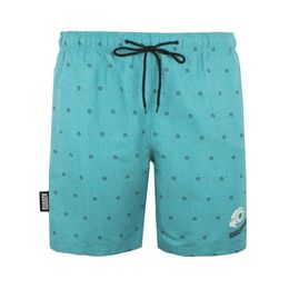 GUGGEN Mountain Badehose Bilddruck in Gr&uuml;n | Gr.: 3XL