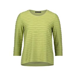 Betty Barclay Basic Shirt mit Wellenstruktur in Fresh Moss | Gr.: 38