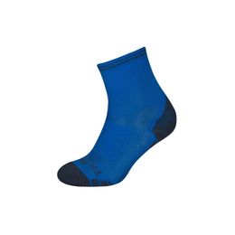 Trollkids 2er-Set: Wandersocken "Mid Cut Socks III" in Blau | Gr.: 39-42