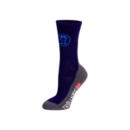 Trollkids Wandersocken Mid Cut II in navy | Gr.: 34