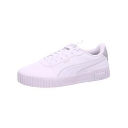 Puma Shoes Sneaker Carina 2.0 Pop up in Wei&szlig; | Gr.: 37,5