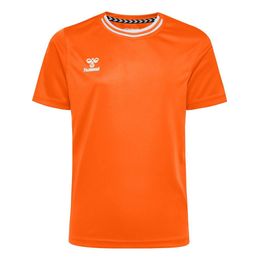 Hummel T-Shirt Playful Ss Lebensstil Kinder in SHOCKING ORANGE | Gr.: 140