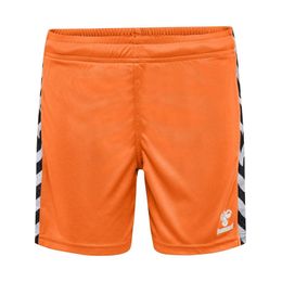 Hummel Kurze Hose Playful Shorts Kinder in SHOCKING ORANGE | Gr.: 164