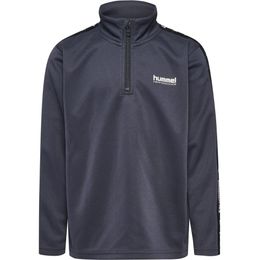 Hummel Rei&szlig;verschluss Sweatshirt Hmljr Goal Kinder in EBONY | Gr.: 122/128