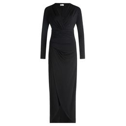 Vera Mont Abendkleid mit V-Ausschnitt in Schwarz | Gr.: 36