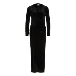 Vera Mont Abendkleid mit V-Ausschnitt in Schwarz | Gr.: 34