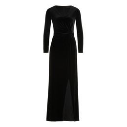 Vera Mont Abendkleid langarm in Schwarz | Gr.: 44