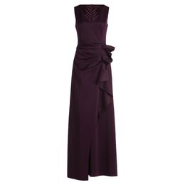 Vera Mont Abendkleid mit Volant in Dark Amethyst | Gr.: 46