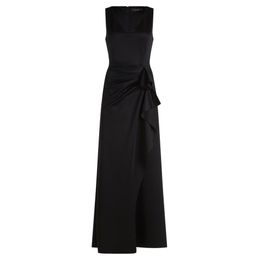 Vera Mont Abendkleid mit Volant in Schwarz | Gr.: 48