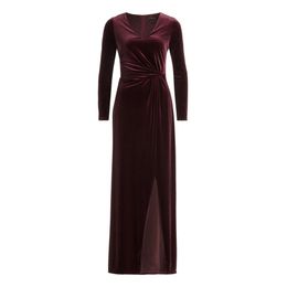 Vera Mont Abendkleid langarm in Wild Ruby | Gr.: 36