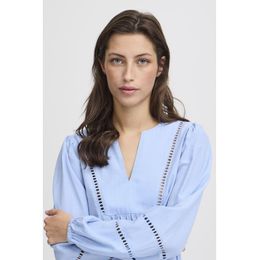 b. young Langarm-Bluse BYILVILYA A-shape in Vista Blue | Gr.: 46