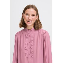 b. young Kurzarm-Bluse BYFENJA Regular fit in Dusky Orchid | Gr.: 40
