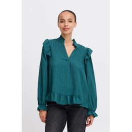 b. young Kurzarm-Bluse BYJULIANA Regular fit in Reflecting Pond | Gr.: 36
