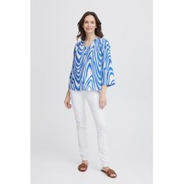 Fransa FRAriana regular fit in Beaucoup Blue AOP MS24 02H | Gr.: L