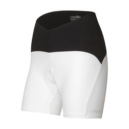 RH+ Fahrradhose HW Short 12cm in white-black | Gr.: L
