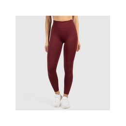 Smilodox Leggings Amaze Scrunch Pro in Bordeaux | Gr.: XS