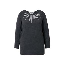MIAMODA Pullover in schwarz | Gr.: 50-52