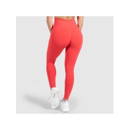 Smilodox Leggings Amaze Scrunch Pro in Rot | Gr.: S