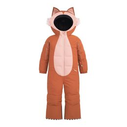 WeeDo Schneeanzug SQUIRDO in leather brown mellow rose | Gr.: 104/116