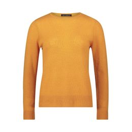 Betty Barclay Kaschmir-Pullover mit Rundhalsausschnitt in gold | Gr.: 40