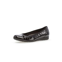 Gabor Comfort Sportliche Ballerinas in schwarz | Gr.: 42