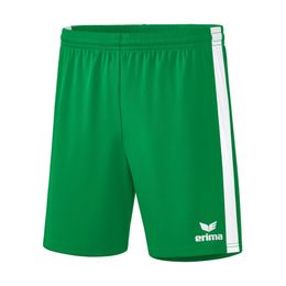 Erima Unisex Erwachsene, Erwachsene Retro Star Shorts in smaragd/weiss | Gr.: M