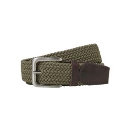 Jack & Jones Jack and Jones Gürtel JACSPRING Woven Belt in Oliv | Gr.: 80 cm