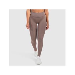 Smilodox Leggings Selina in Braun | Gr.: M