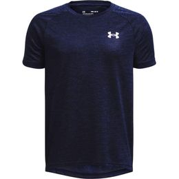 Under Armour Shirt "UA Tech 2.0 Oberteil, kurz&auml;rmlig" in Blau | Gr.: L