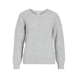 Vila Pullover in Light Grey Melange | Gr.: S