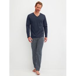 Calida Pyjama in saphir blue | Gr.: M