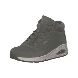 Skechers Stiefeletten in OLV STACRE SHINE Grün | Gr.: 40