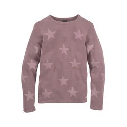 Kidsworld Strickpullover in rosa gemustert | Gr.: 152/158