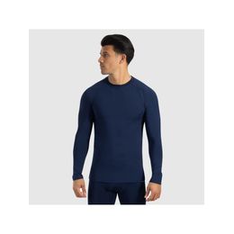 Smilodox Longsleeve Zeyn in Marineblau | Gr.: XXL