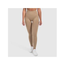 Smilodox Leggings Elin in Beige | Gr.: S