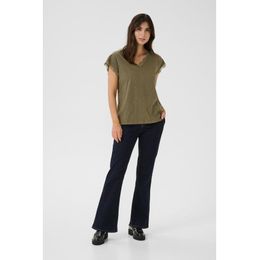 Culture T-shirt CUbiana Regular fit in Burnt Olive | Gr.: XS
