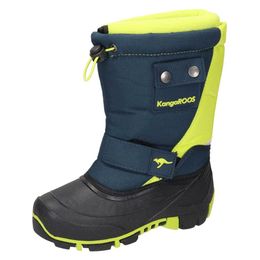 Kangaroos Gummistiefel in dk navy/lime | Gr.: 40