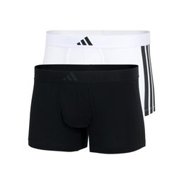 Adidas 2er Pack Trunk Active Flex Cotton-3 Stripes in Mehrfarbig | Gr.: XL