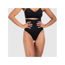 Smilodox High Waist String Nysa in Schwarz | Gr.: M