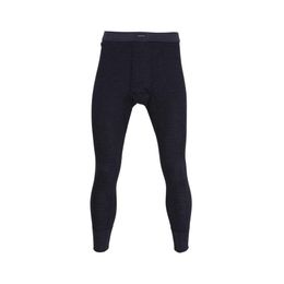 G&ouml;tzburg G&ouml;tzburg Lange Unterhose Premium Fine Rib in marine-jeans-melange | Gr.: 9