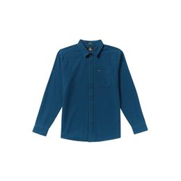 Volcom Hemd 'Caden Solid' Herren Größe L blau