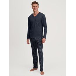 Calida Pyjama in saphir blue | Gr.: L