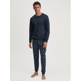 Calida Pyjama in dark sapphire | Gr.: XL
