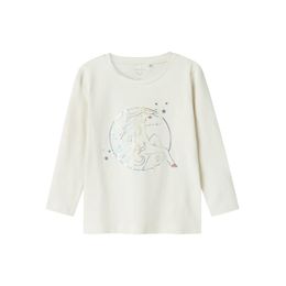 name it Mädchen Longsleeve mit Print in Jet Stream | Gr.: 110