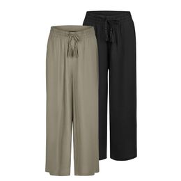 DENIMFY Stoffhose / Chino DFKate 2er Pack comfort/relaxed in Mehrfarbig | Gr.: XL
