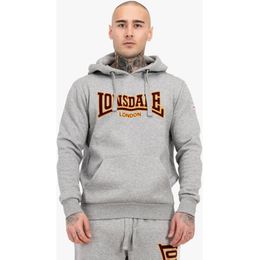 Lonsdale Hoodie "Classic LI002" in Grau | Gr.: XXL