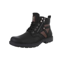 Ital-Design Boot in Schwarz | Gr.: 43