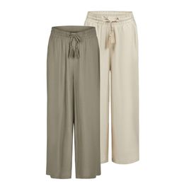 DENIMFY Stoffhose / Chino DFKate 2er Pack comfort/relaxed in Mehrfarbig | Gr.: M